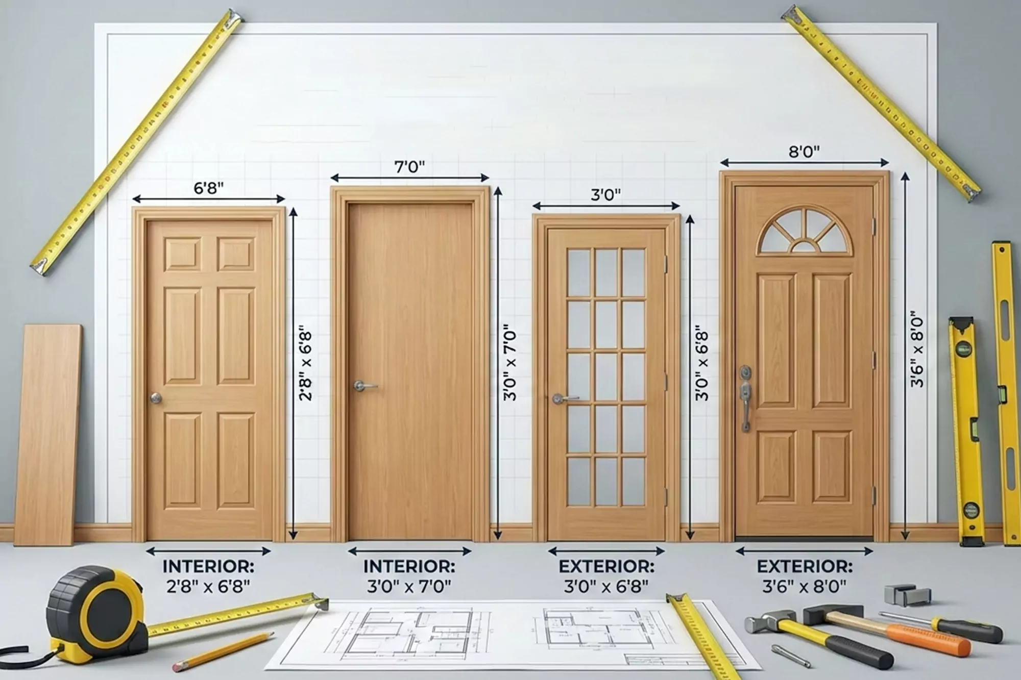 Standard Door Sizes: Complete Guide for Florida Homes